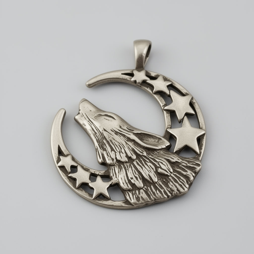 Howling Moon Celestial Amulet – Arcane Arcadia